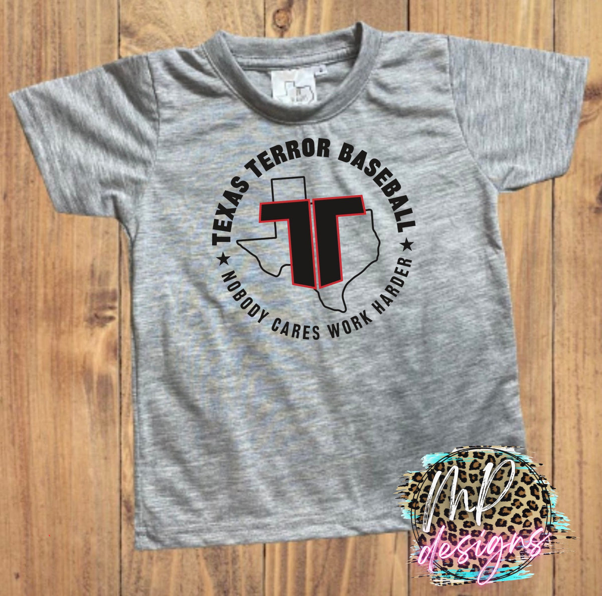 TEXAS TERROR BLEACHED-NON BLEACHED T-SHIRT – MP Designs